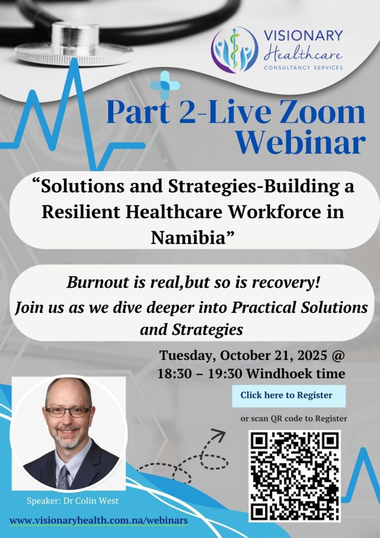 Webinars | Visionary Healthcare Consultancy Services Namibia